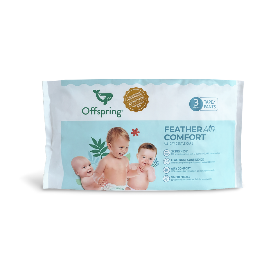 FeatherAir Comfort Diapers – Offspring Inc