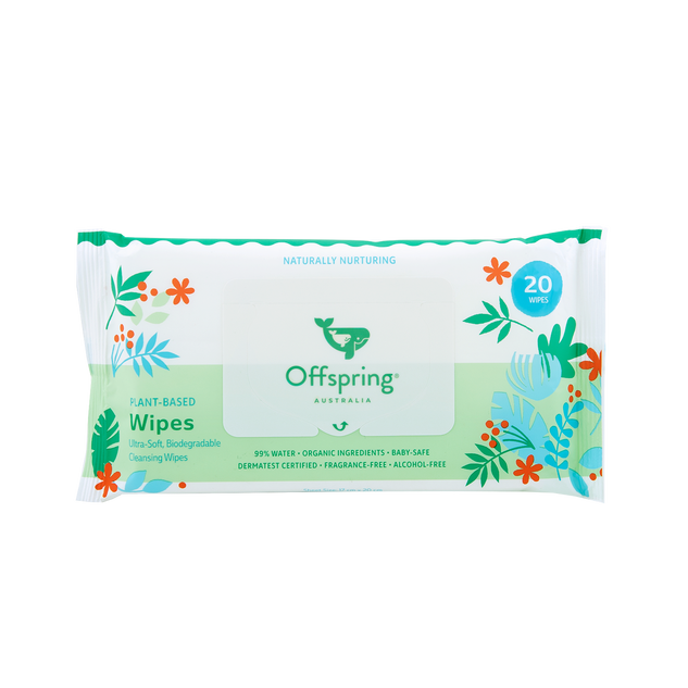 100% Plant-Based Baby Wipes – Offspring Inc