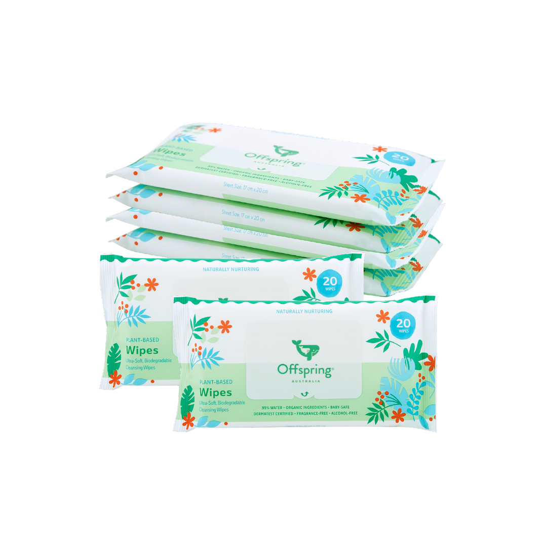 100% Plant-Based Baby Wipes – Offspring Inc