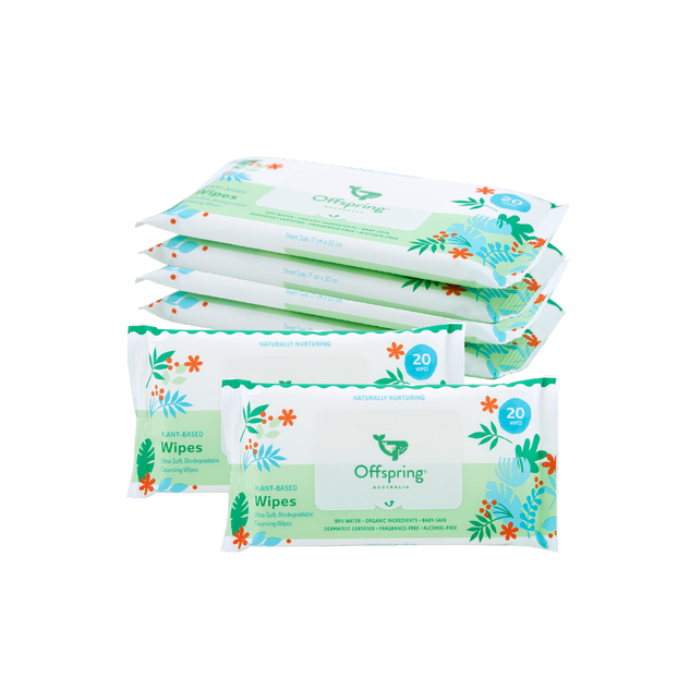 100% Plant-Based Baby Wipes – Offspring Inc